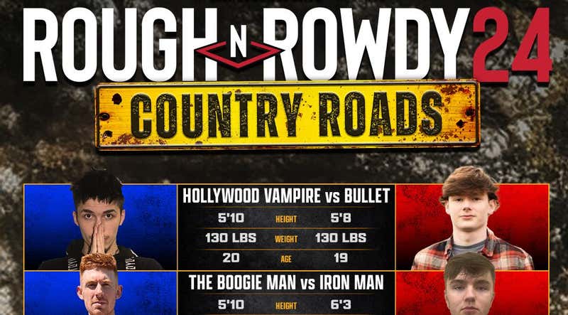 Full Fight Card Order For Rough N' Rowdy 24 PPV This Friday Night With ...