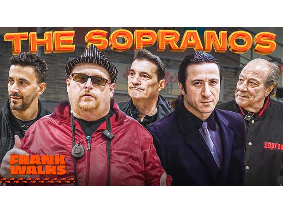 The Sopranos Cast Talks Series Finale & More With Frank the Tank ...