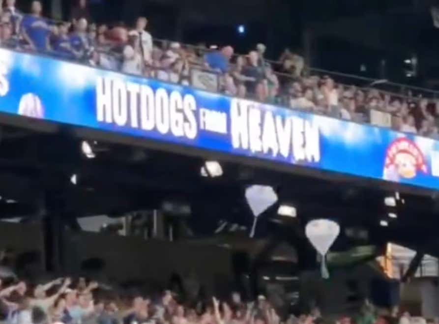 The Seattle Mariners' "Hot Dogs From Heaven" Ballpark Gimmick Is ...