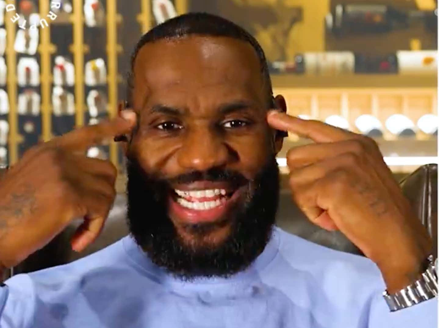 LeFraud James Is So Back After Pretending To Invent A New Basketball ...