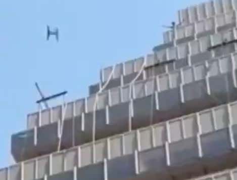 An Absolute Lunatic Was Throwing Chairs Off Of A New York High-Rise ...