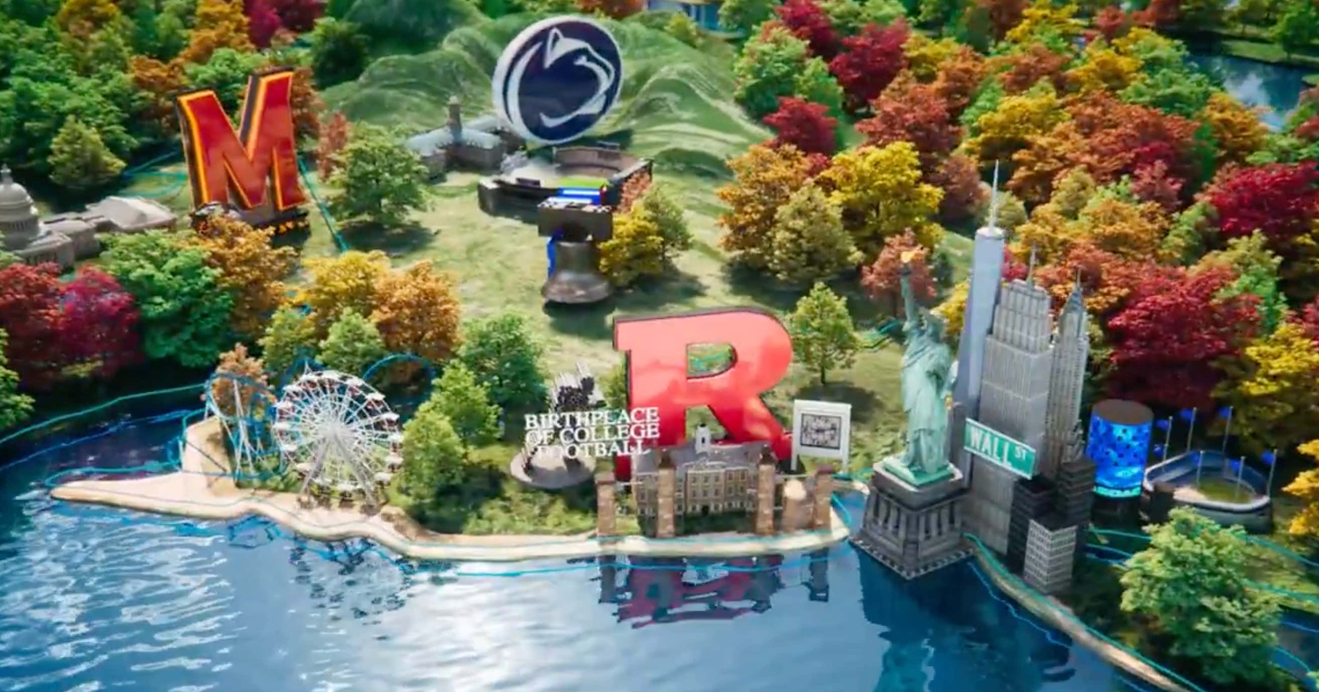 The New Big 10 "Maps" Commercial Is Out And It's A Manifest Destiny ...
