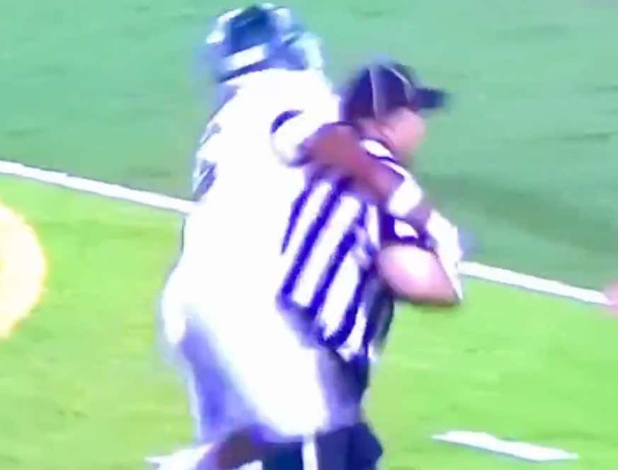 High School Football Ref Makes Immaculate Interception, Immediately ...
