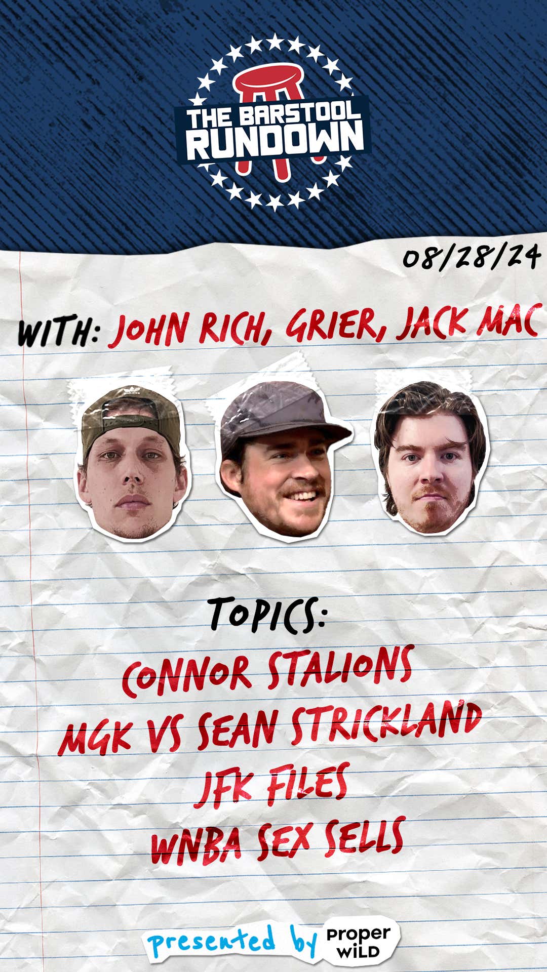 The Rizzler Comes to New York - August 28th, 2024 - Barstool Rundown ...