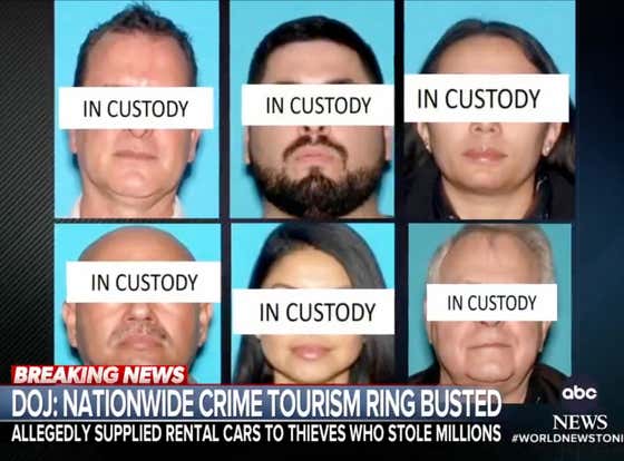 A "Crime Tourism" Ring Was Taken Down In Los Angeles Yesterday and Wait ...