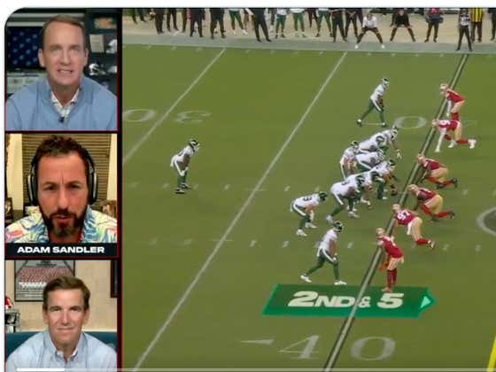 Aaron Rodger's Interception Almost Made Adam Sandler Leave The ...