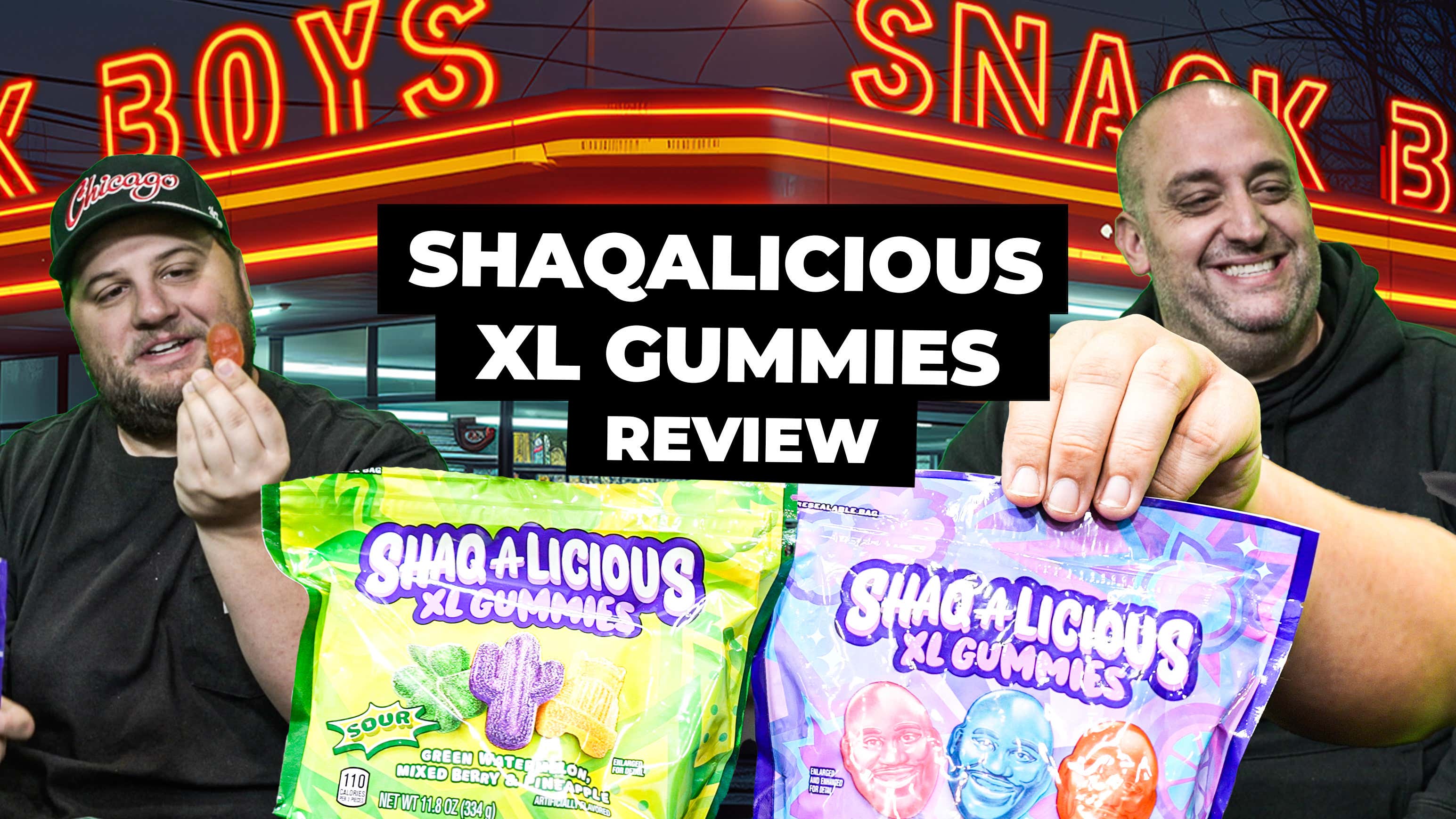 Shaq Has Entered The Gummies + Sour Gummies Game And They Are BIG BOYS ...