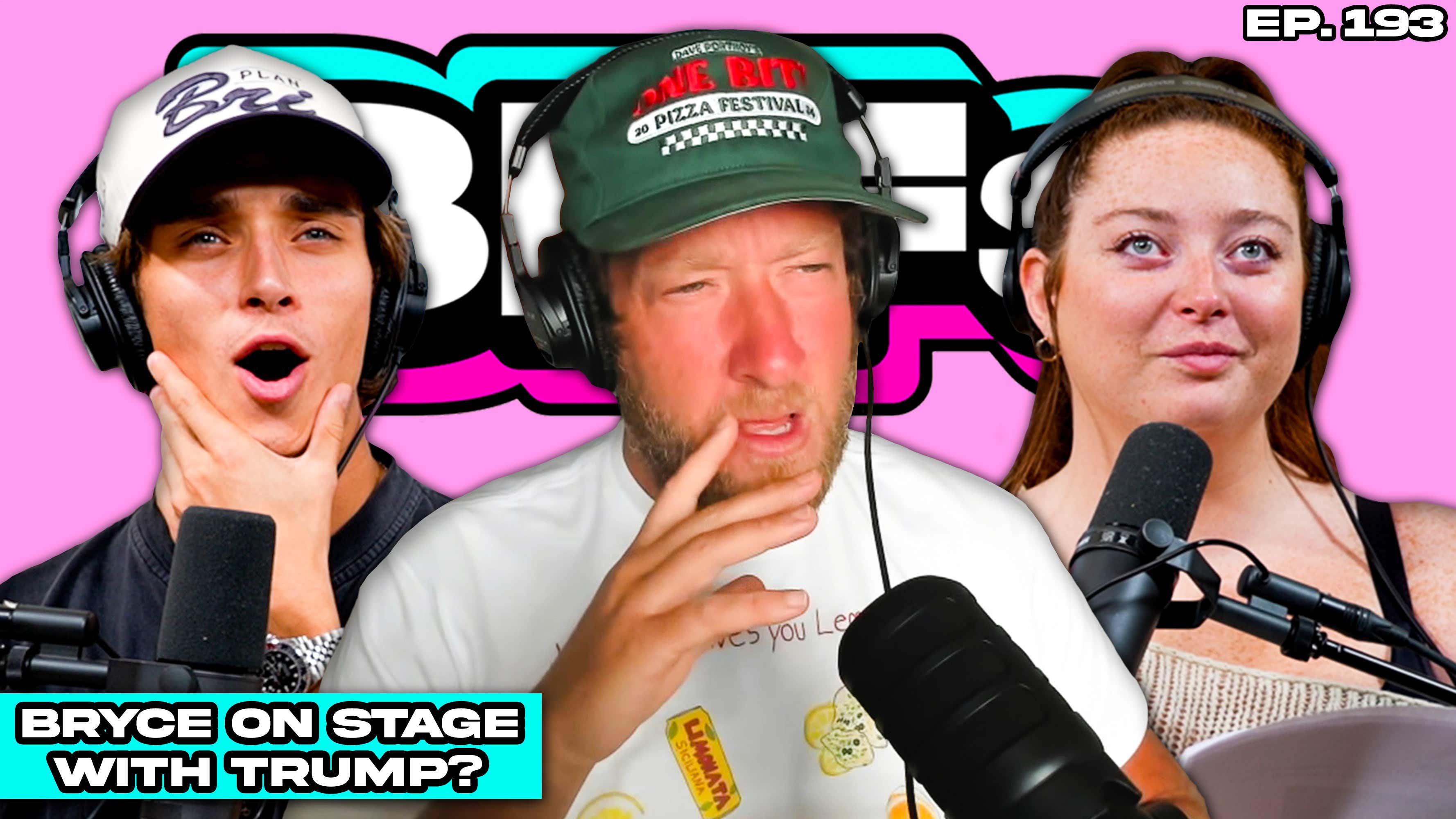 BRYCE HALL ON STAGE WITH DONALD TRUMP? — BFFs EP. 193 | Barstool Sports