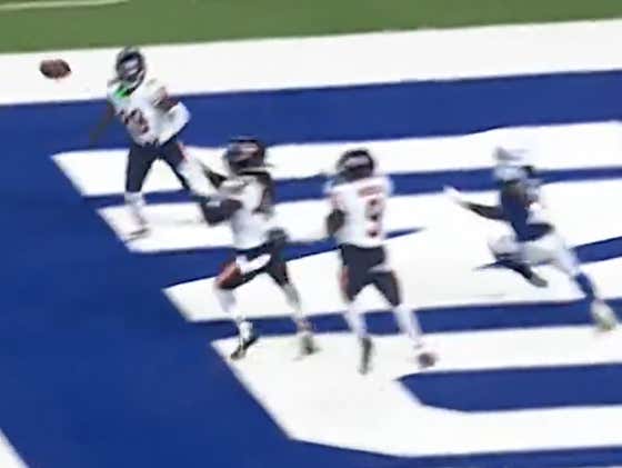 Anthony Richardson Threw The Worst Interception Of The Year, Rumors ...