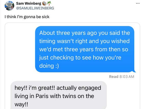 Bad Beat: Guy Tries To Shoot His Shot 3 Years Later With A Girl Who ...