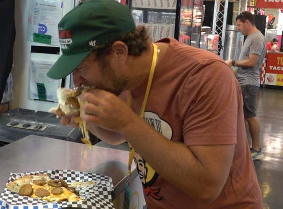 State Fair of Texas Review - Deep Fried Pickle Pizza & Fried Matcha ...
