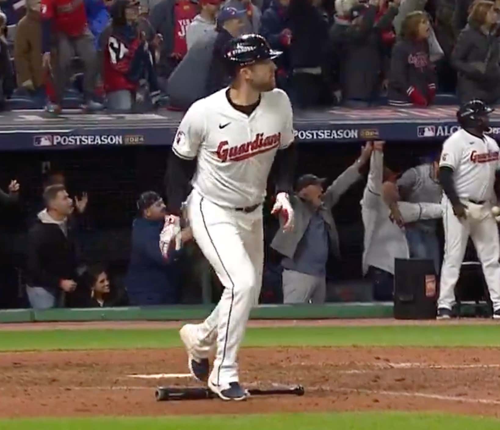 Power Ranking The Guardians Game 3 Home Run Bat Flips Vs. The Yankees ...