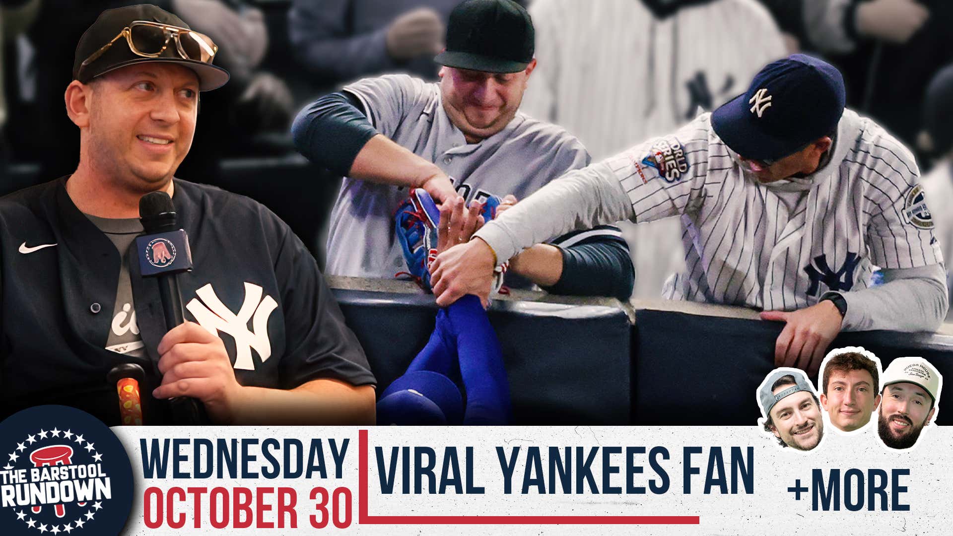 Viral Yankees Fan Opens Up About Mookie Betts Incident - Barstool Rundown - October 30th, 2024 ...