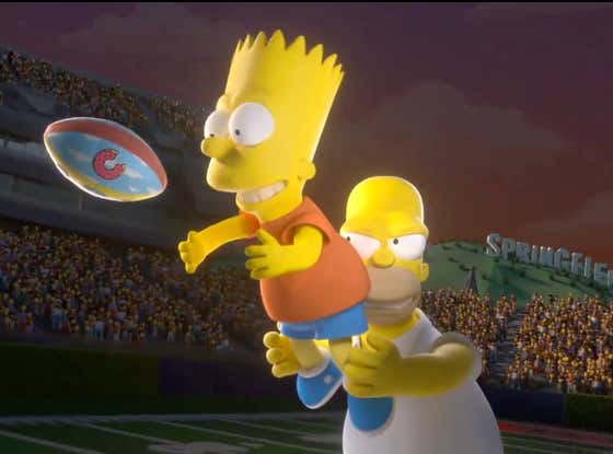 We Are Getting An Official "Simpsons" NFL Broadcast In December For The ...