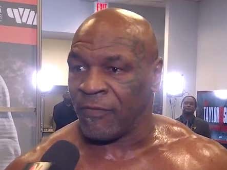 In A Moment Straight Out Of A Sitcom, Mike Tyson Walks Away From ...