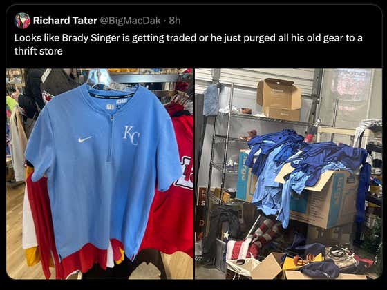 A Random Royals Fan's Twitter Account Broke The News Of Brady Singer ...