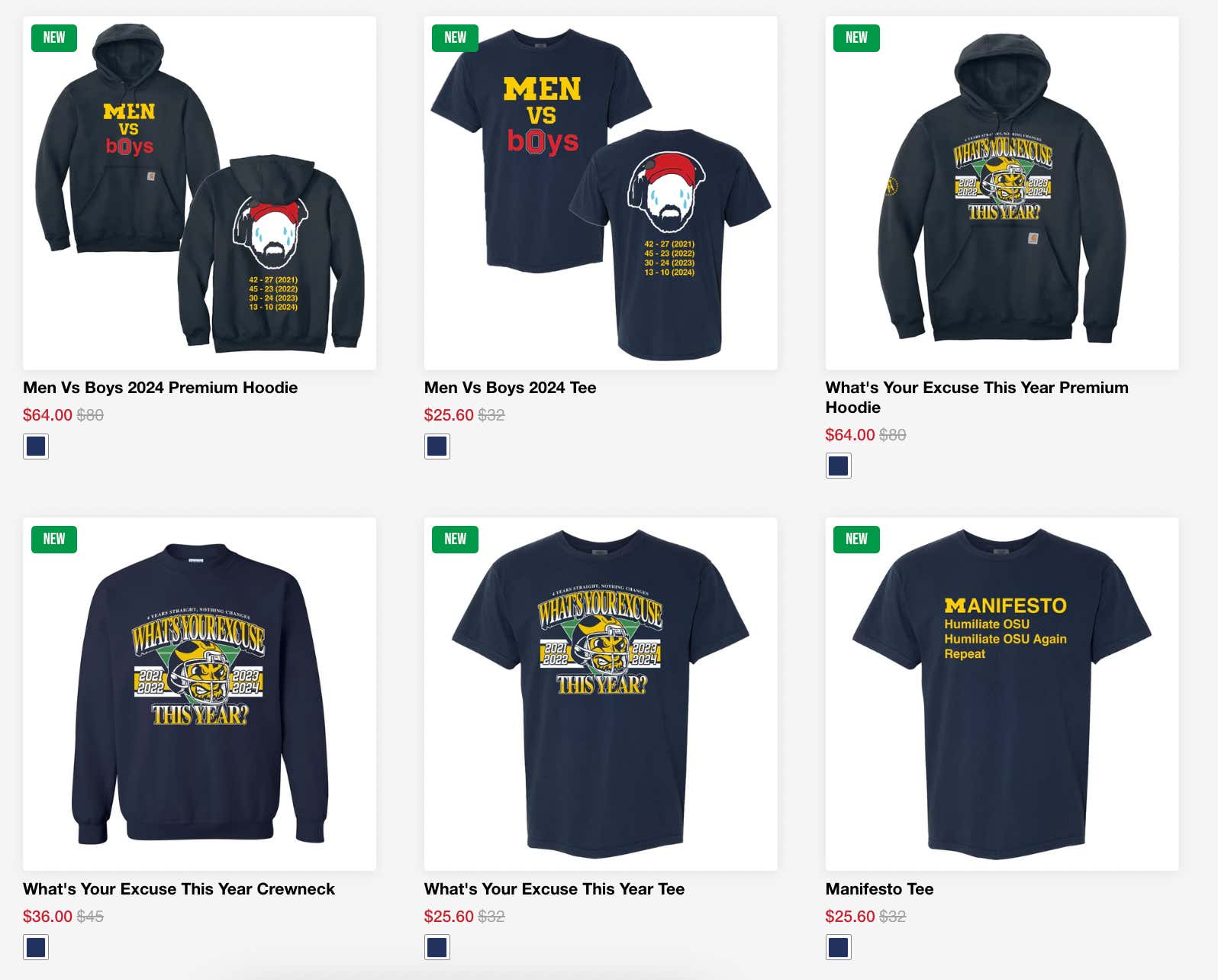 Men vs Boys Updated!!!! All Michigan merch on sale!!! | Barstool Sports