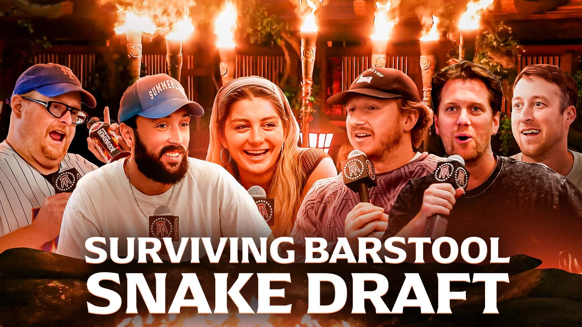 Barstool Employees Snake Draft Who They Think Will Win Surviving ...