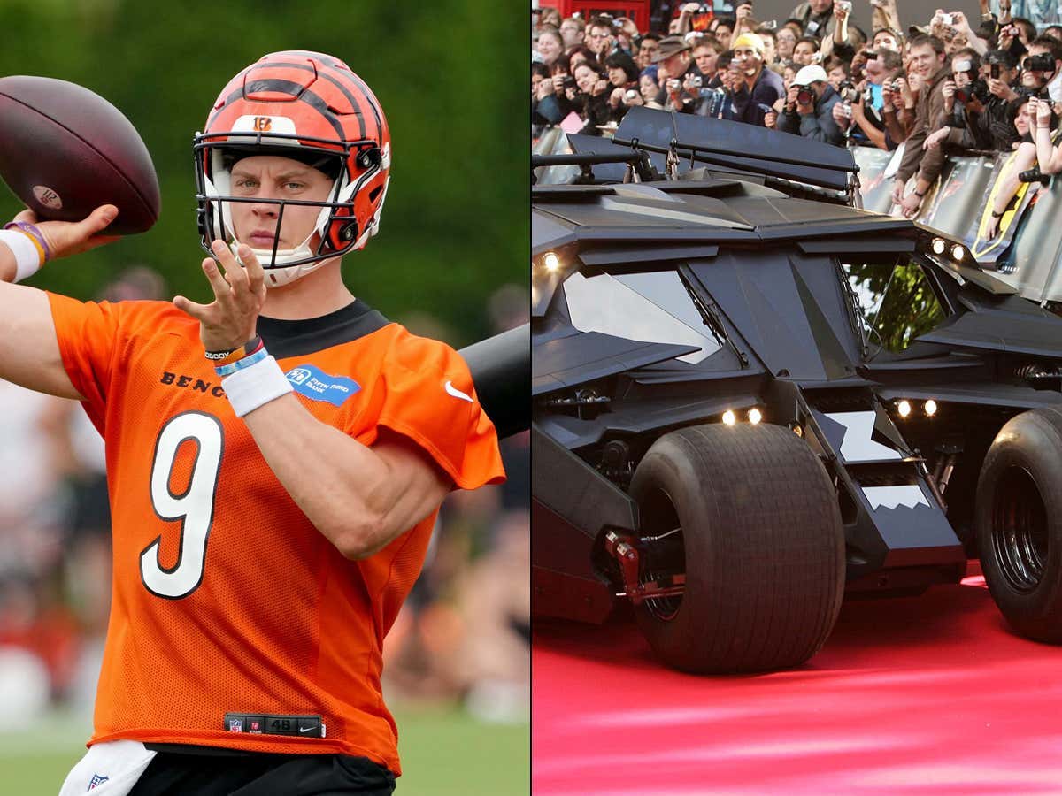 Joe Burrow Bought A Three Million Dollar Batmobile | Barstool Sports