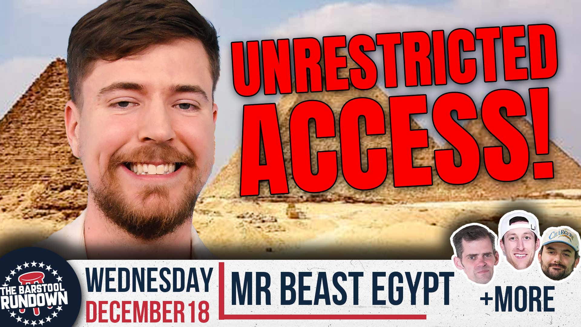 Mr Beast Has Unrestricted Access to the Great Pyramids - Barstool ...