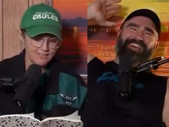 Must Watch: Kate Roasts Jason Kelce To His Face While In New Orleans ...