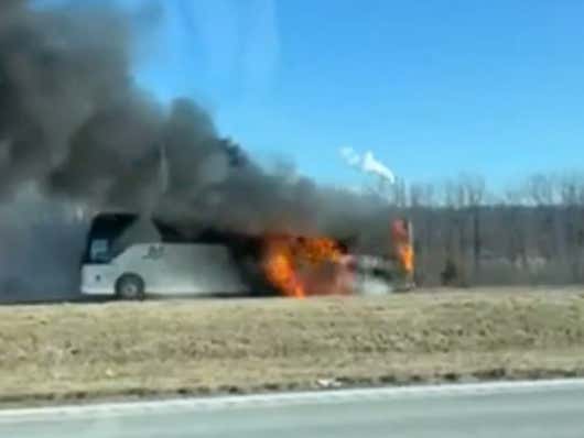 IU Indy's Team Bus Caught Fire On The Way Home From Its Game At NKU ...
