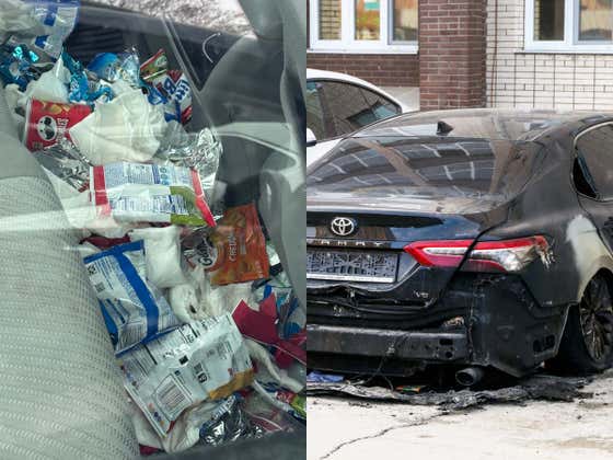 Which Barstool Employee at The Chicago Office Has A Backseat Full Of ...