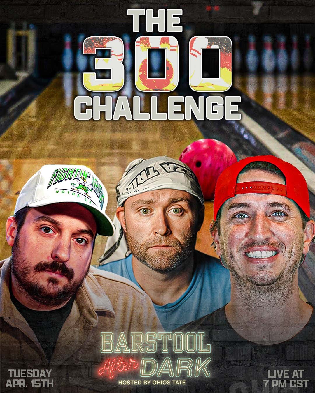 Barstool After Dark Tonight: White Sox Dave, Chief, and Tate Attempt To Bowl a 300 | Barstool Sports