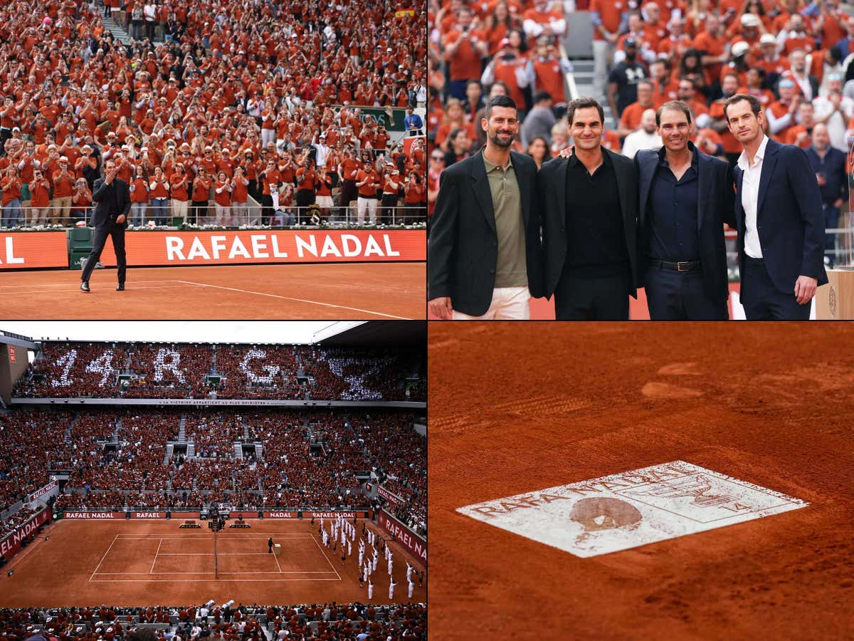 Merci Rafa: The French Open Put Together An Incredible Tribute To Honor ...