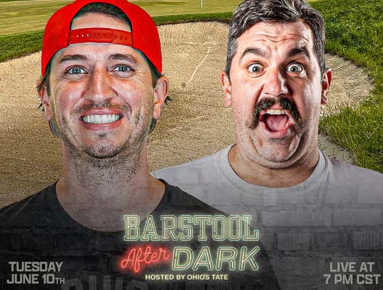 Barstool After Dark Tonight: Tate and Oldie Are Going To A Golf Course And Hitting Out Of A Sand ...