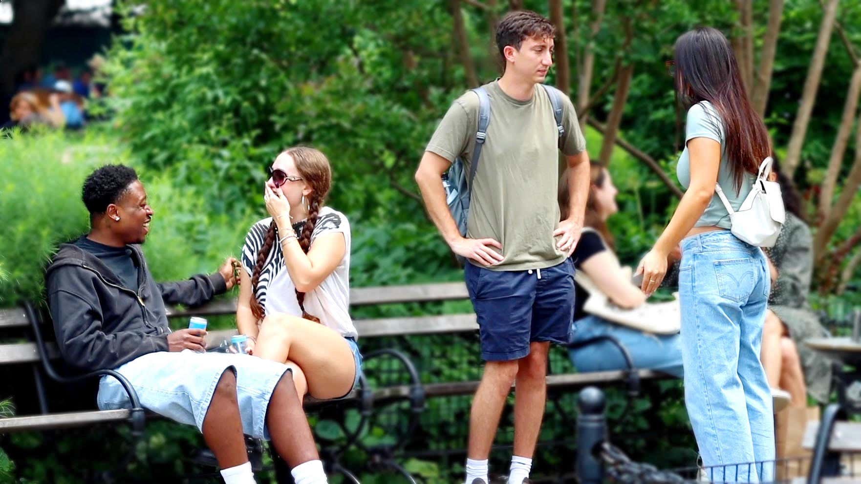 Fighting In Public Prank Pt. 2 (ft. Tommy Smokes) | Barstool Sports