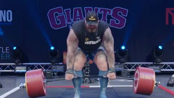 Thor Bjornsson (AKA The Mountain From Game Of Thrones) Set A New World ...