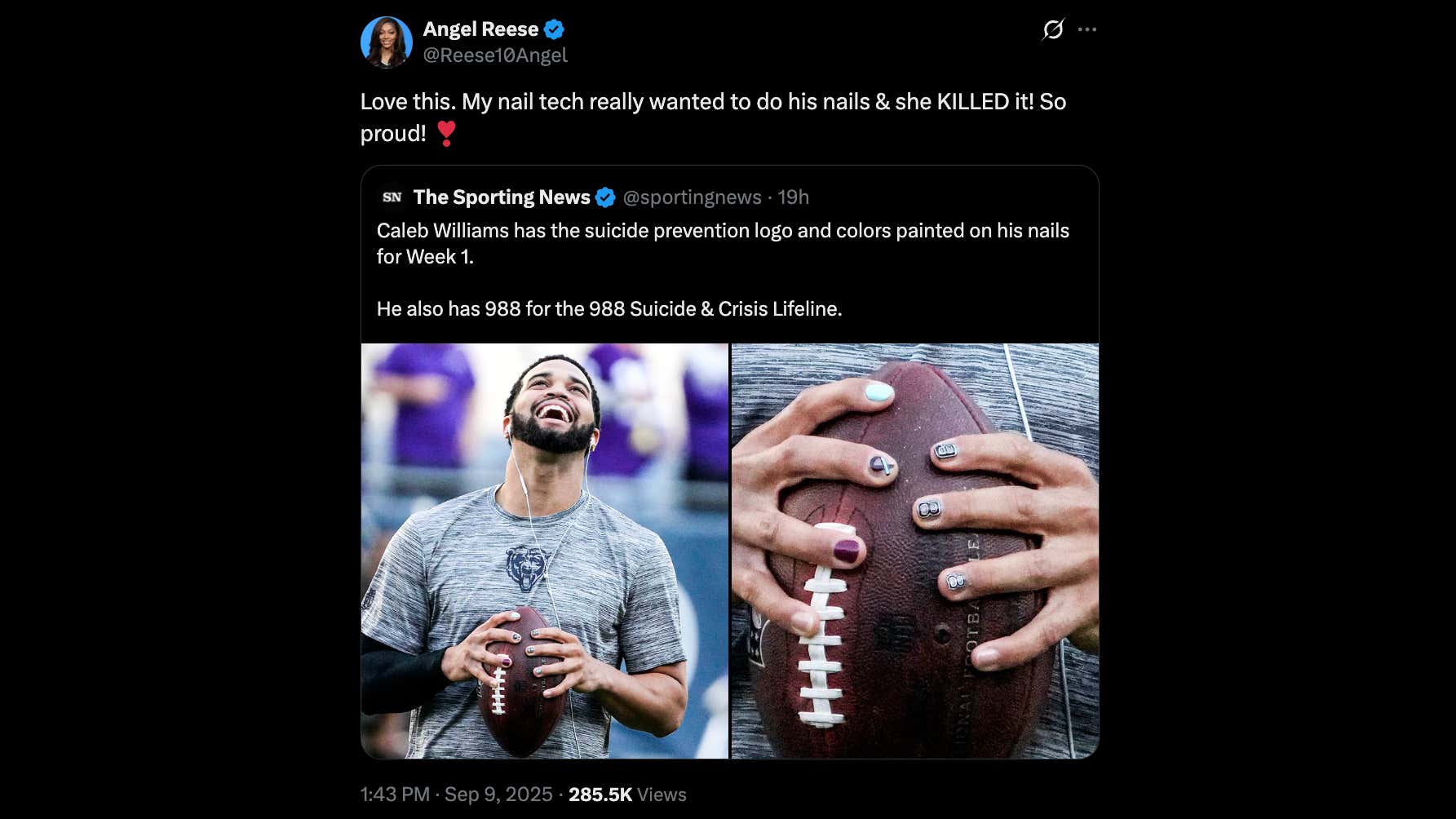 Pray For Chicago: Angel Reese Shares That She Has The Same Nail Tech as ...