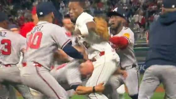 The Real Highlight Of Last Night's Brawl Was 62 Year Old Braves Manager ...