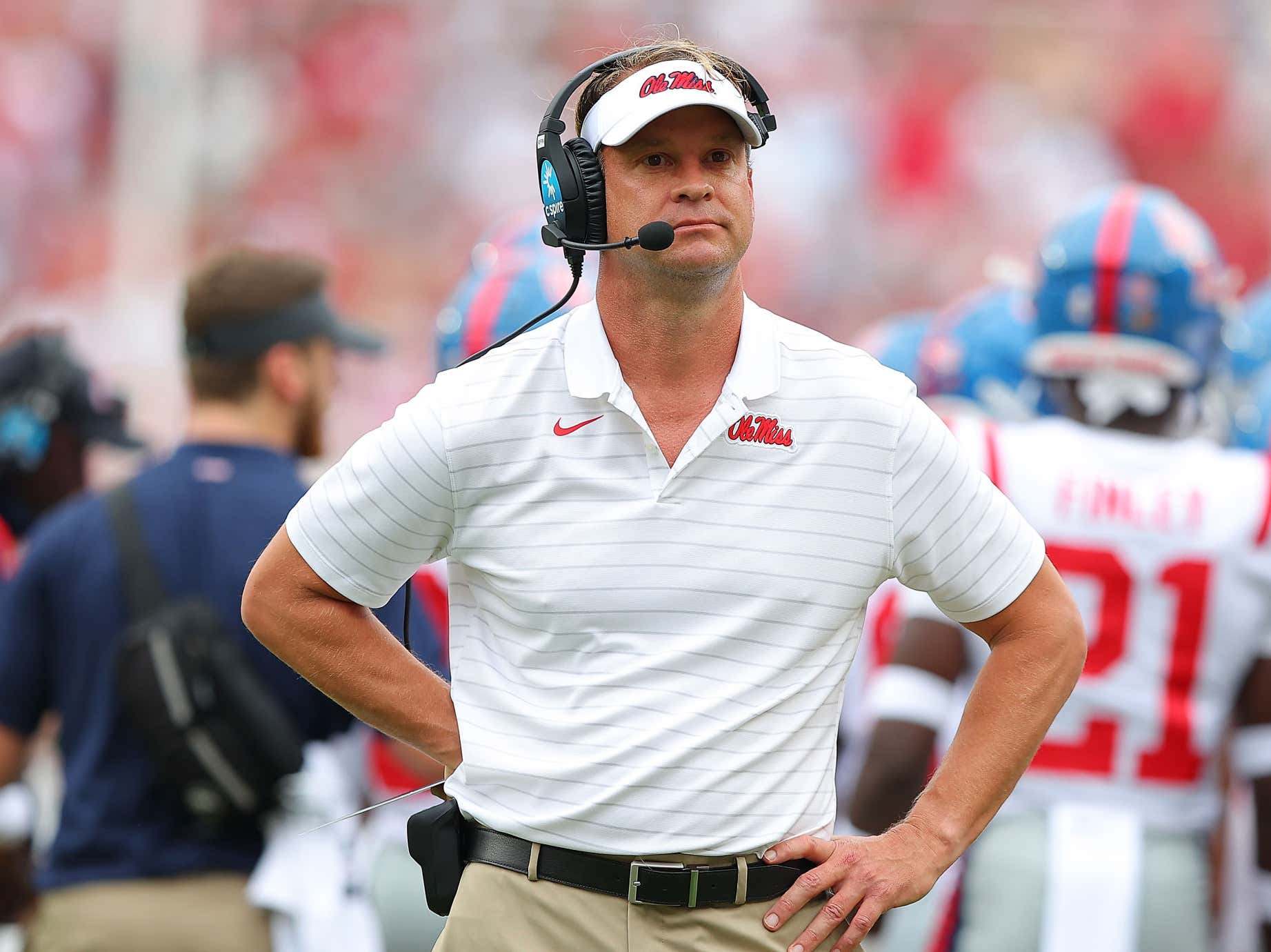 Lane Kiffin Says Ole Miss Found Its New Punter At A Frat House Keg ...