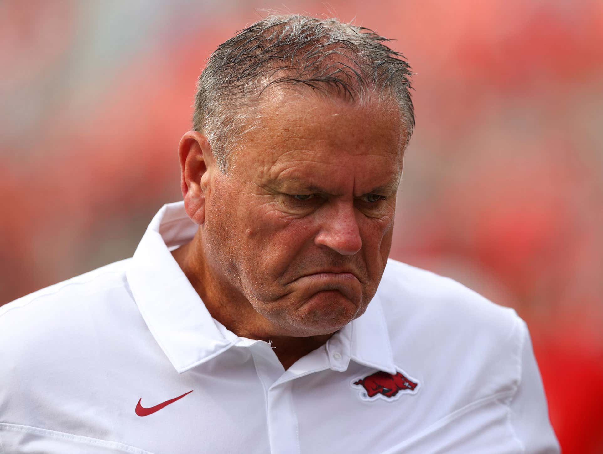 After Getting Their Shit Pushed in by Mississippi State, Sam Pittman ...