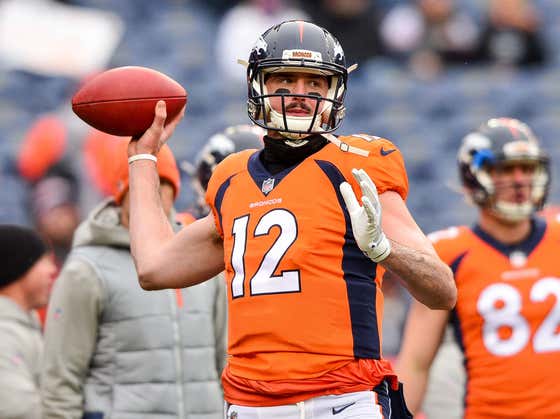 Paxton Lynch Went From a First Round NFL Draft Pick to a 12th Round ...