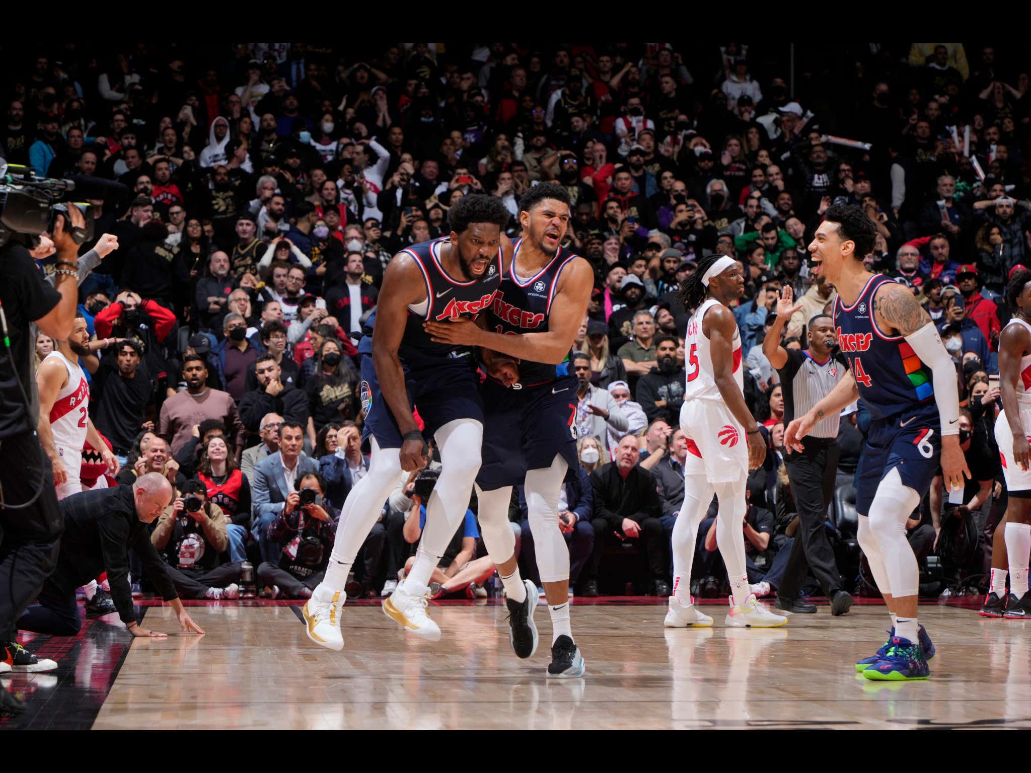 Joel Embiid Just Sent a Dagger Through Every Raptors Fans' Heart With ...