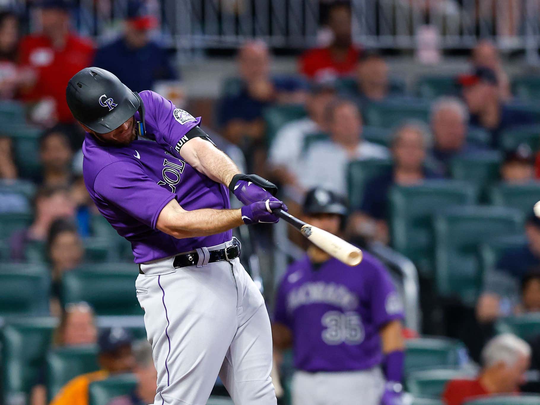 CJ Cron Hit A Ball Waaaaaaay Out Of Coors Field And Is Officially The ...