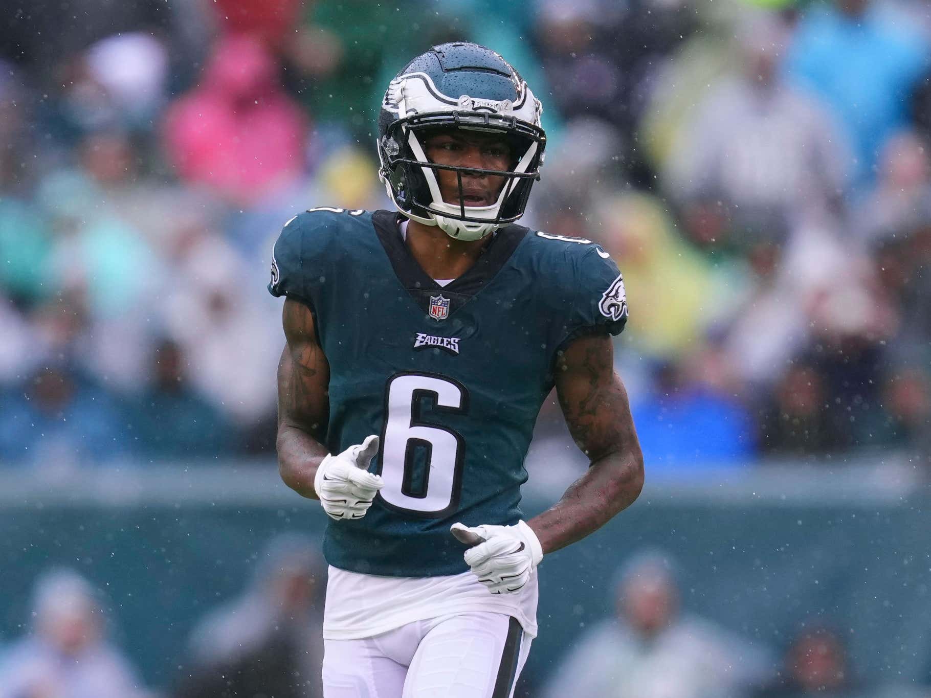 Nobody, And I Mean Nobody, Hates The Rain More Than DeVonta Smith ...