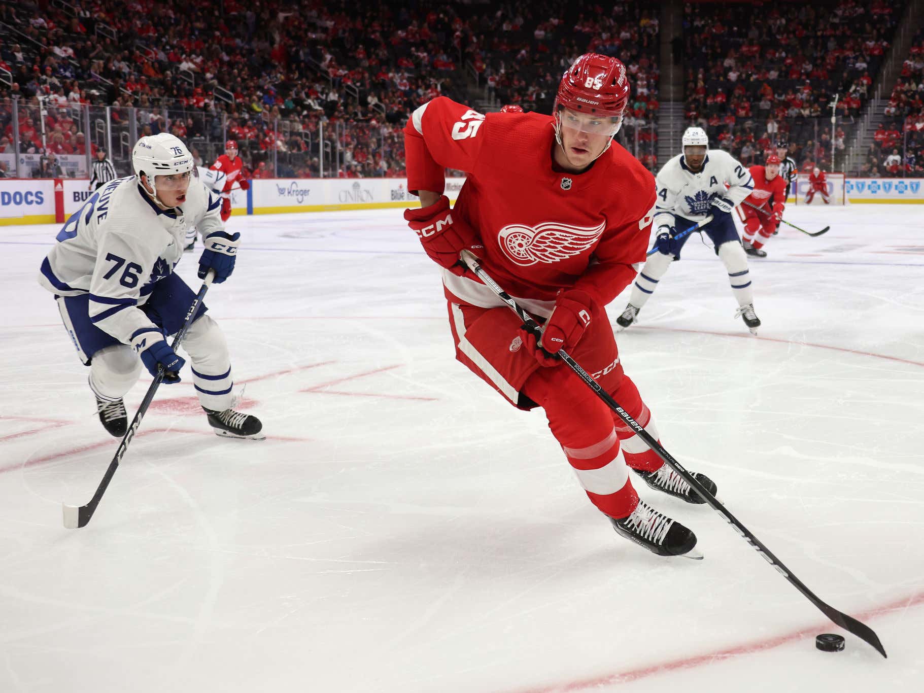 Elmer Soderblom Is Going To Be The Biggest Mutant In The NHL This ...