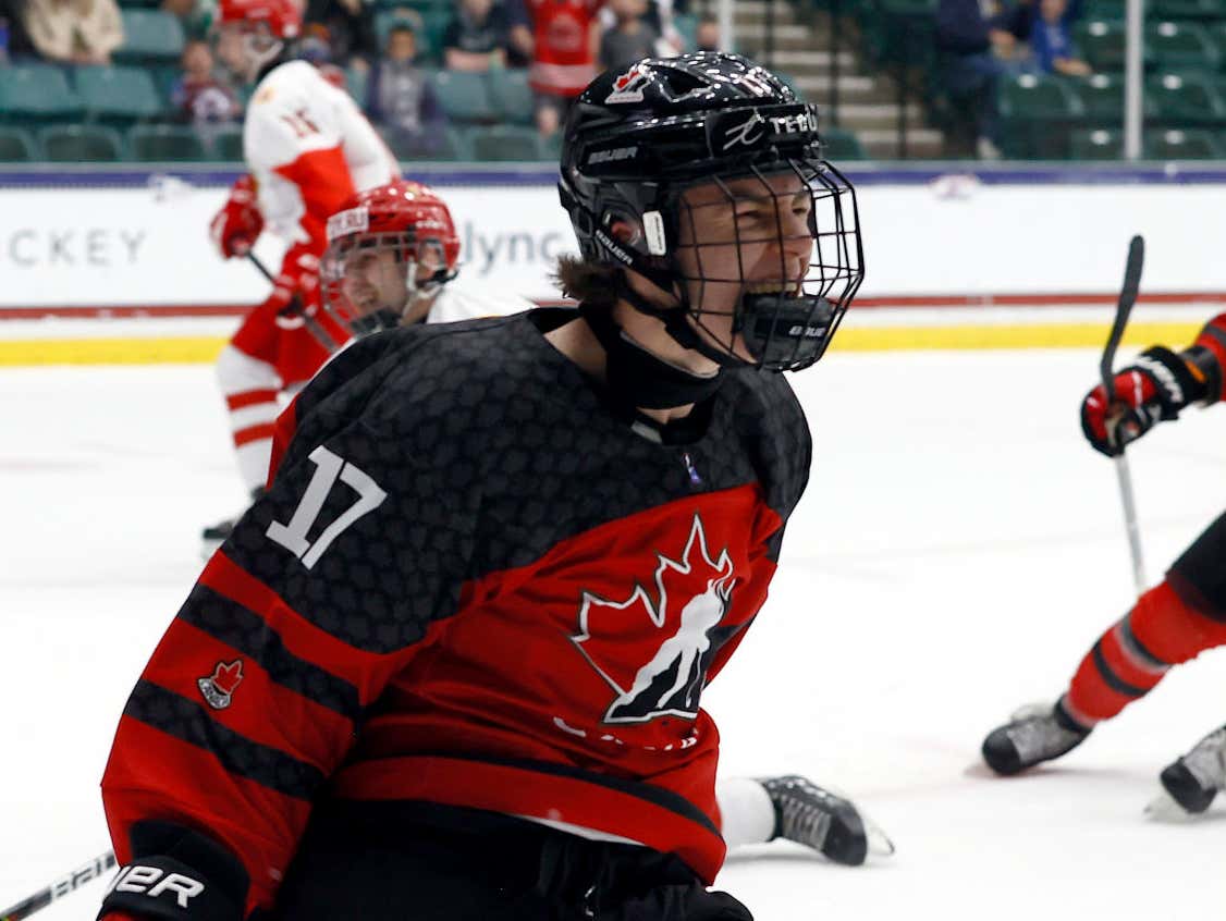 Connor Bedard Is That Boy. Absolutely Steamrolls A Kid And Then Talks ...