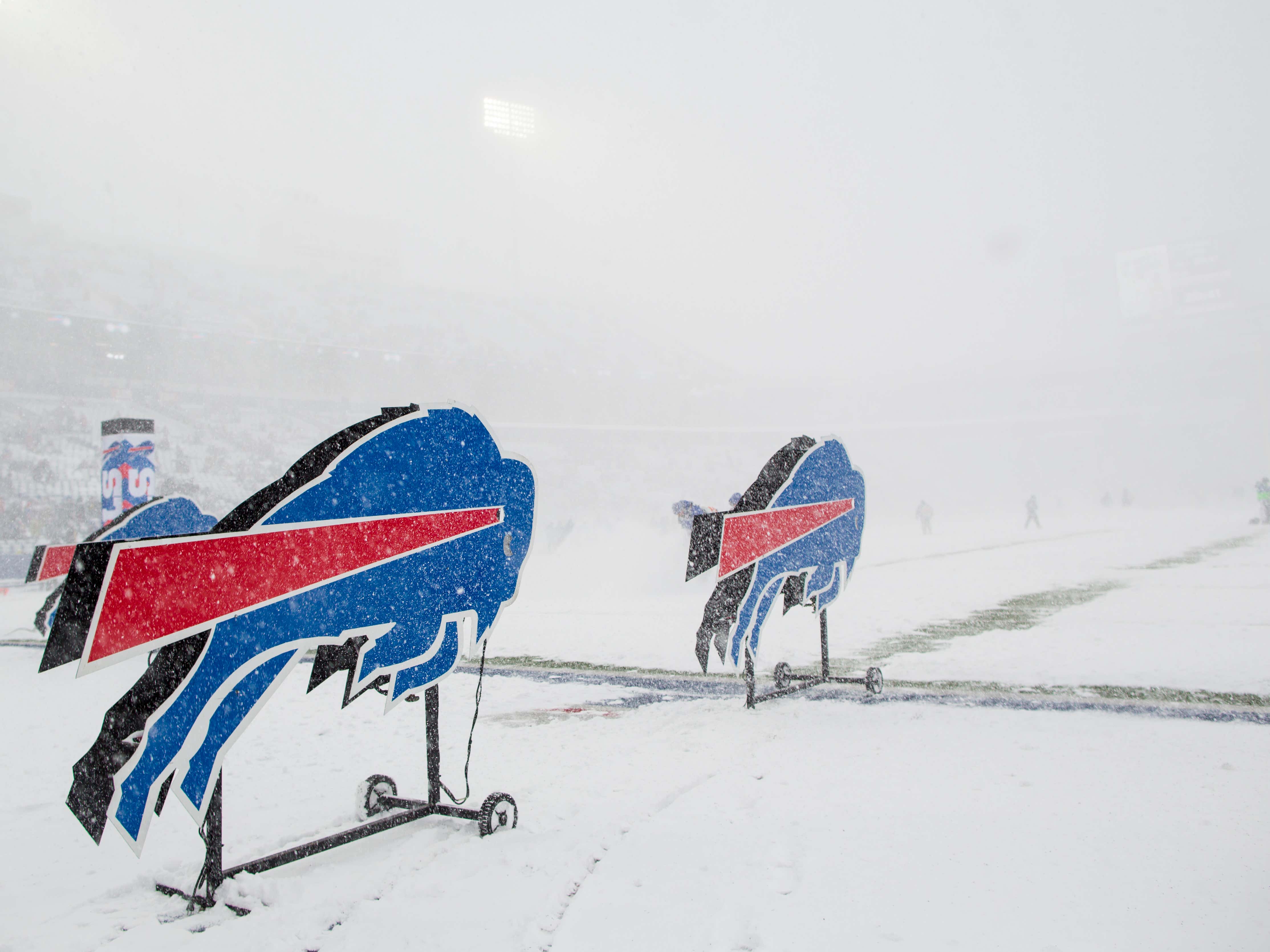 The Bills Are Supposed To Fly To Detroit Today But There Is So Much ...