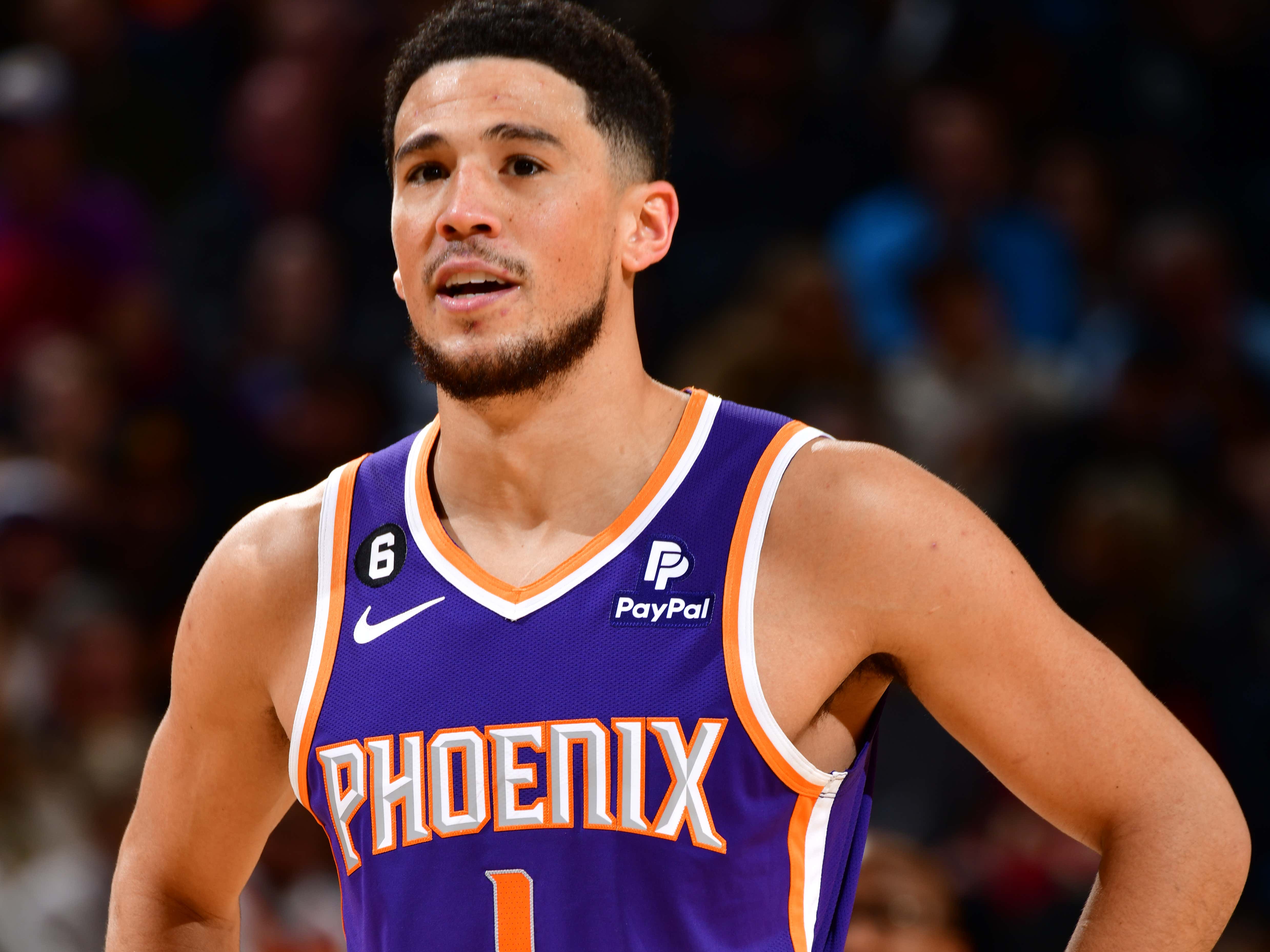 Devin Booker's First "BOOK 1" Signature Shoe With Nike Is Dropping And ...