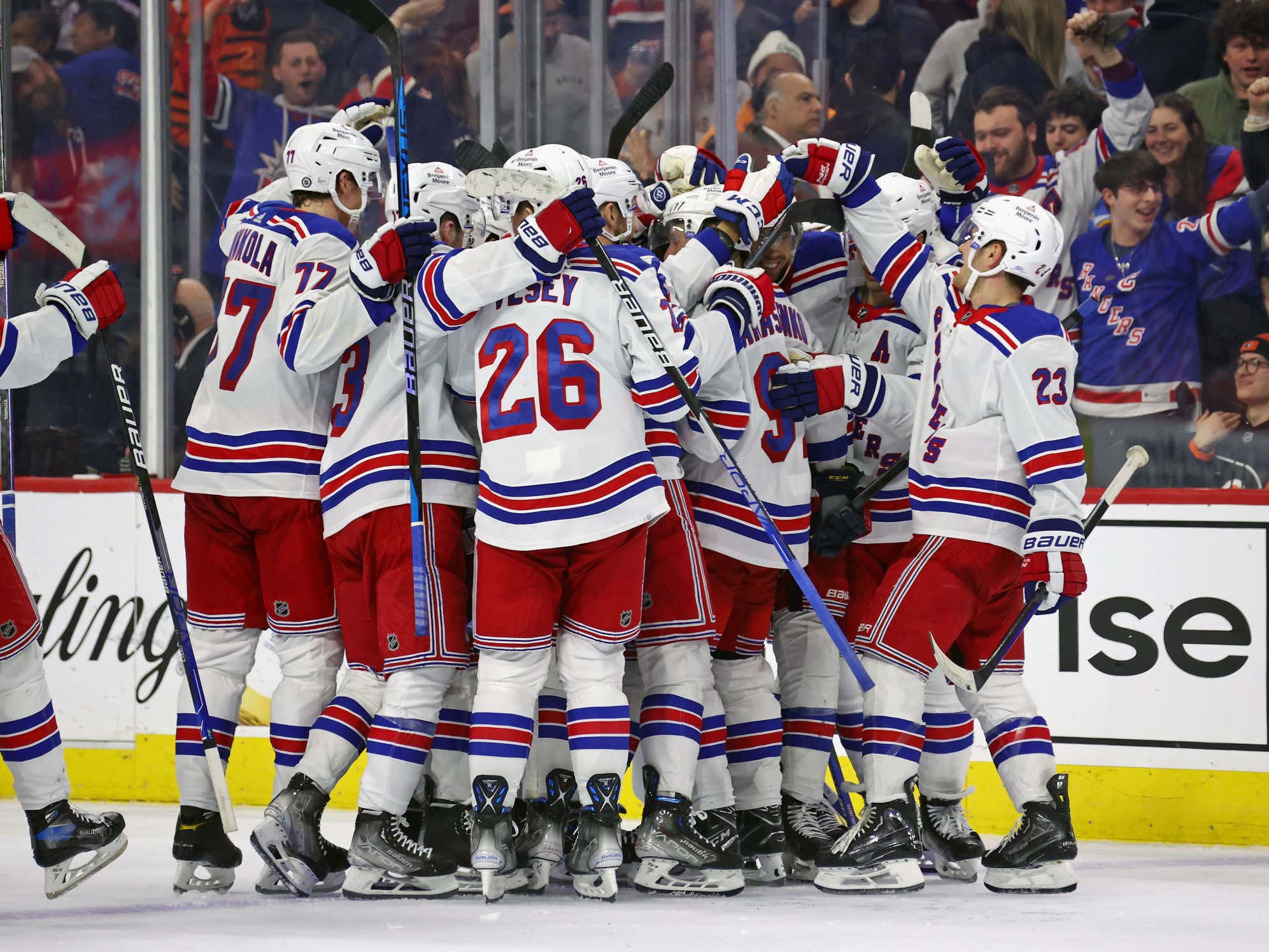 Credit To The Flyers For Allowing The New York Rangers To Play A Home ...