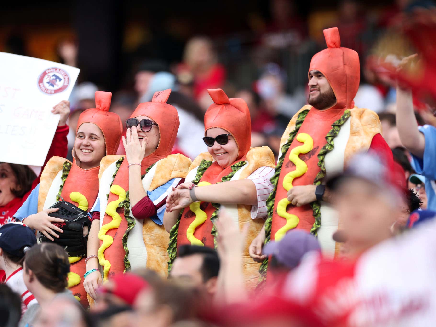 Phillies Fans Embrace "The City of Brotherly Love", Orchestrate Mass ...