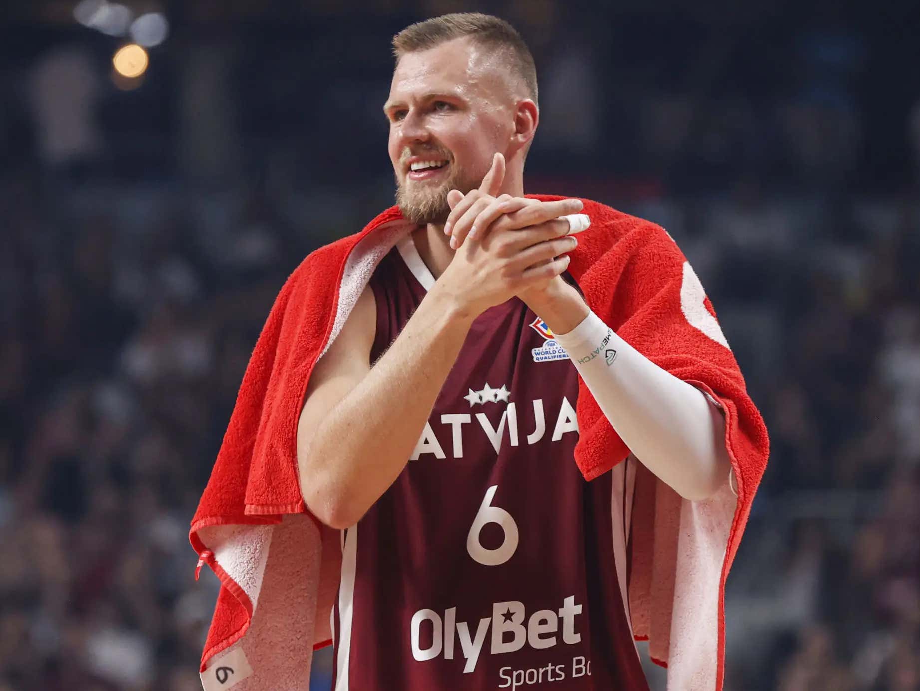 Kristaps Porzingis Says Everything Will Be Fine And He'll Be Ready For ...