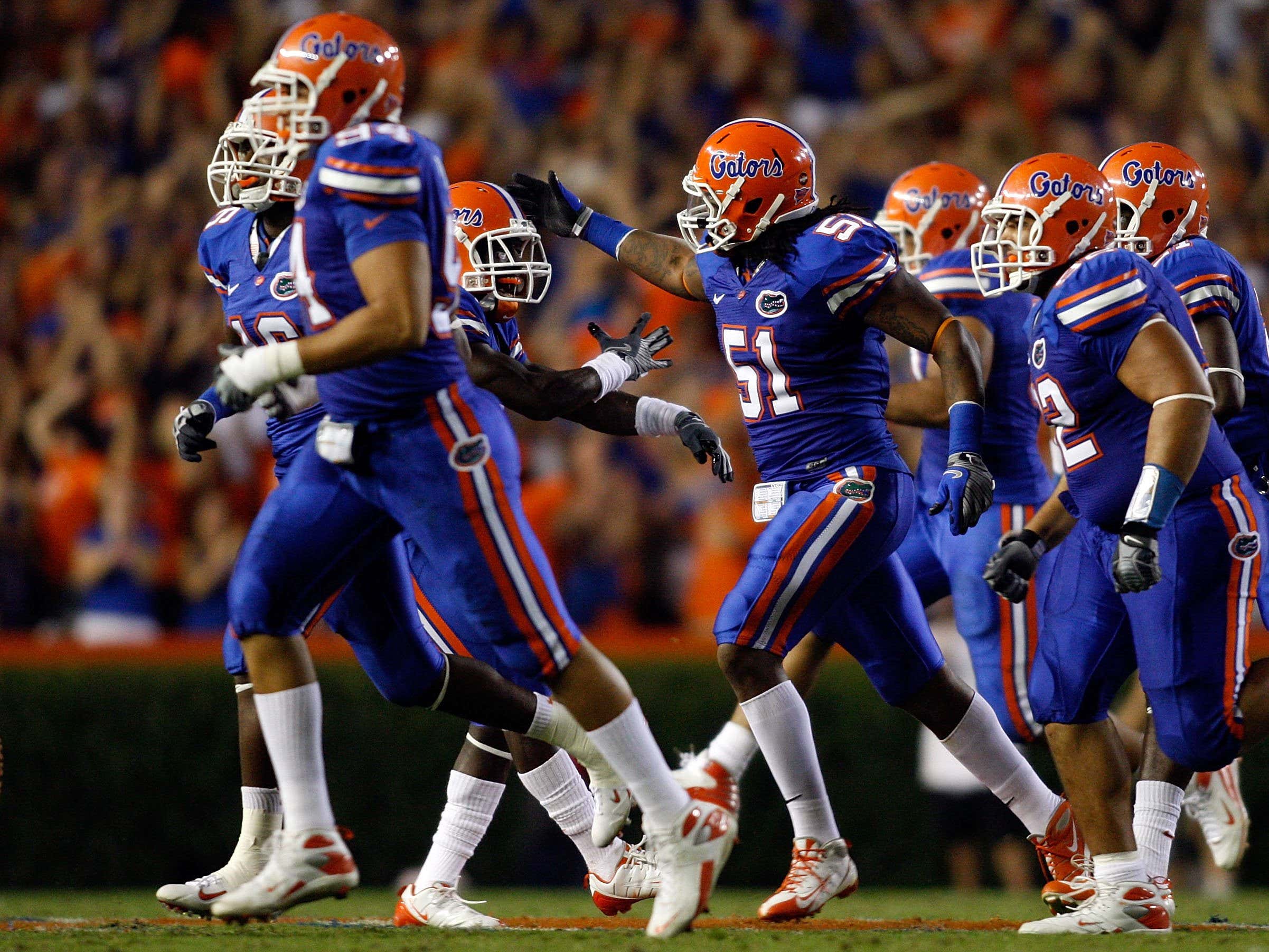 Some College Kids Party on Friday Night, The Florida Gators Lift ...