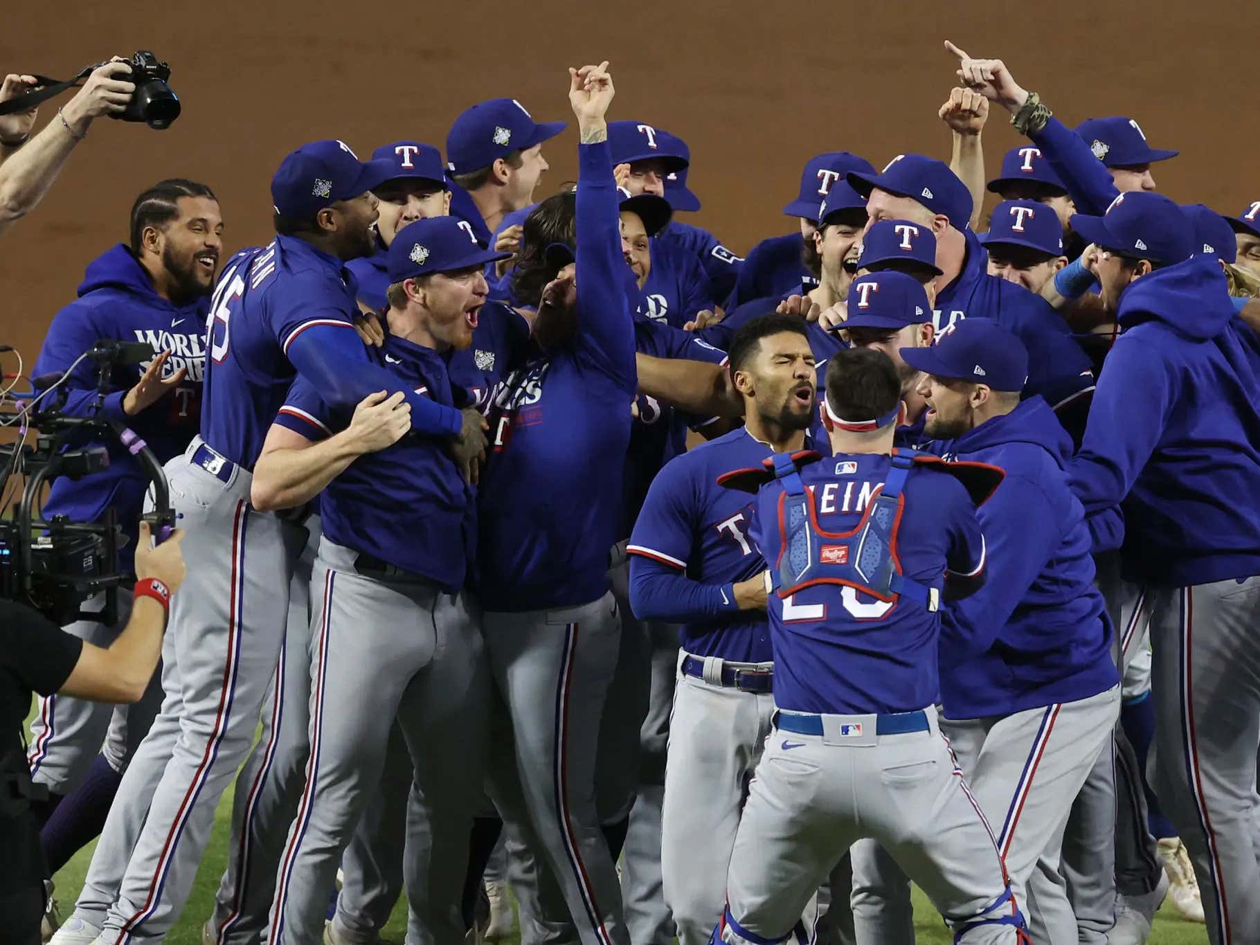 THE TEXAS RANGERS ARE WORLD SERIES CHAMPIONS | Barstool Sports