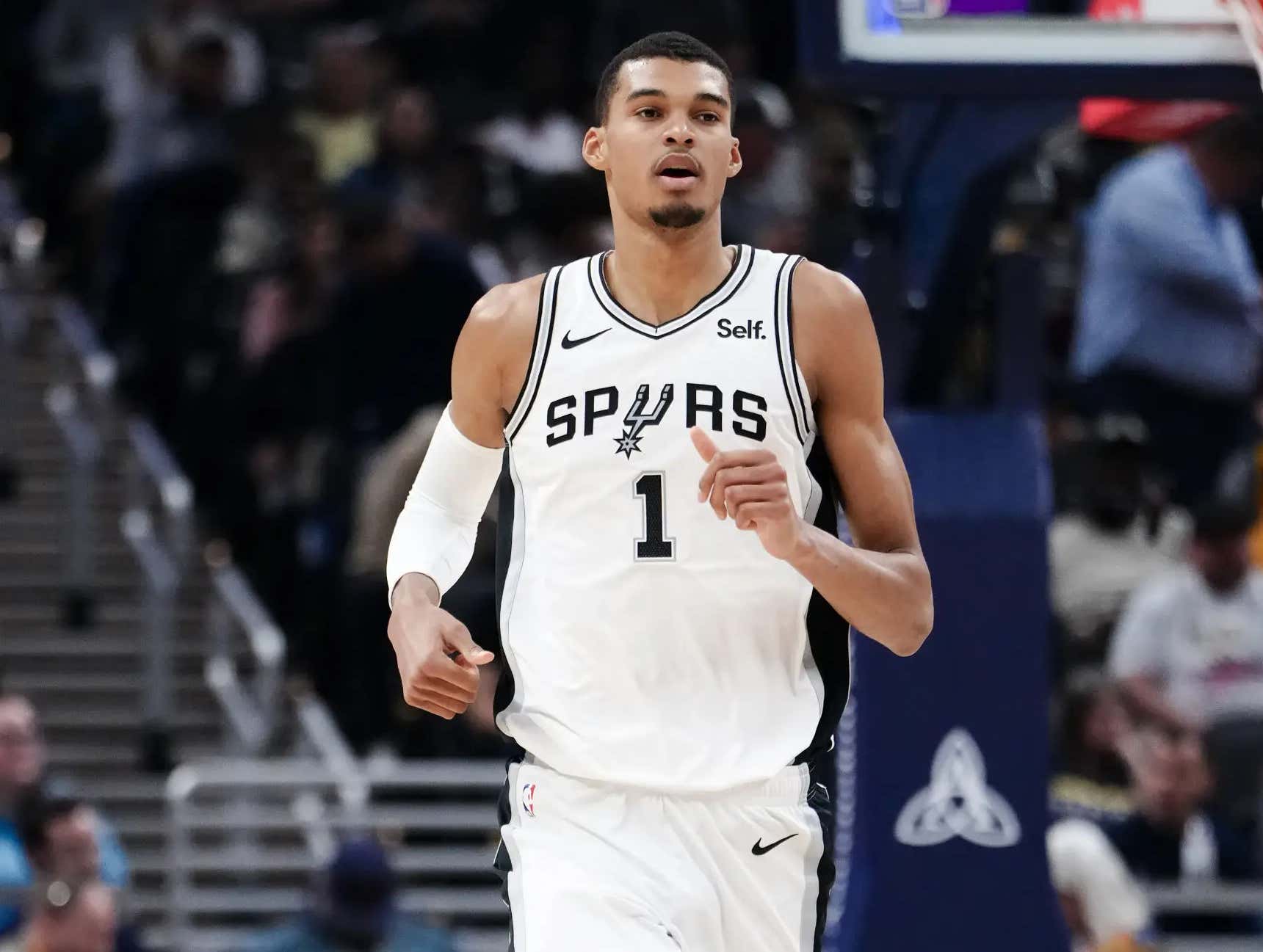 Wembymania Is In Full Force After His Game Worn NBA Debut Jersey Sold ...